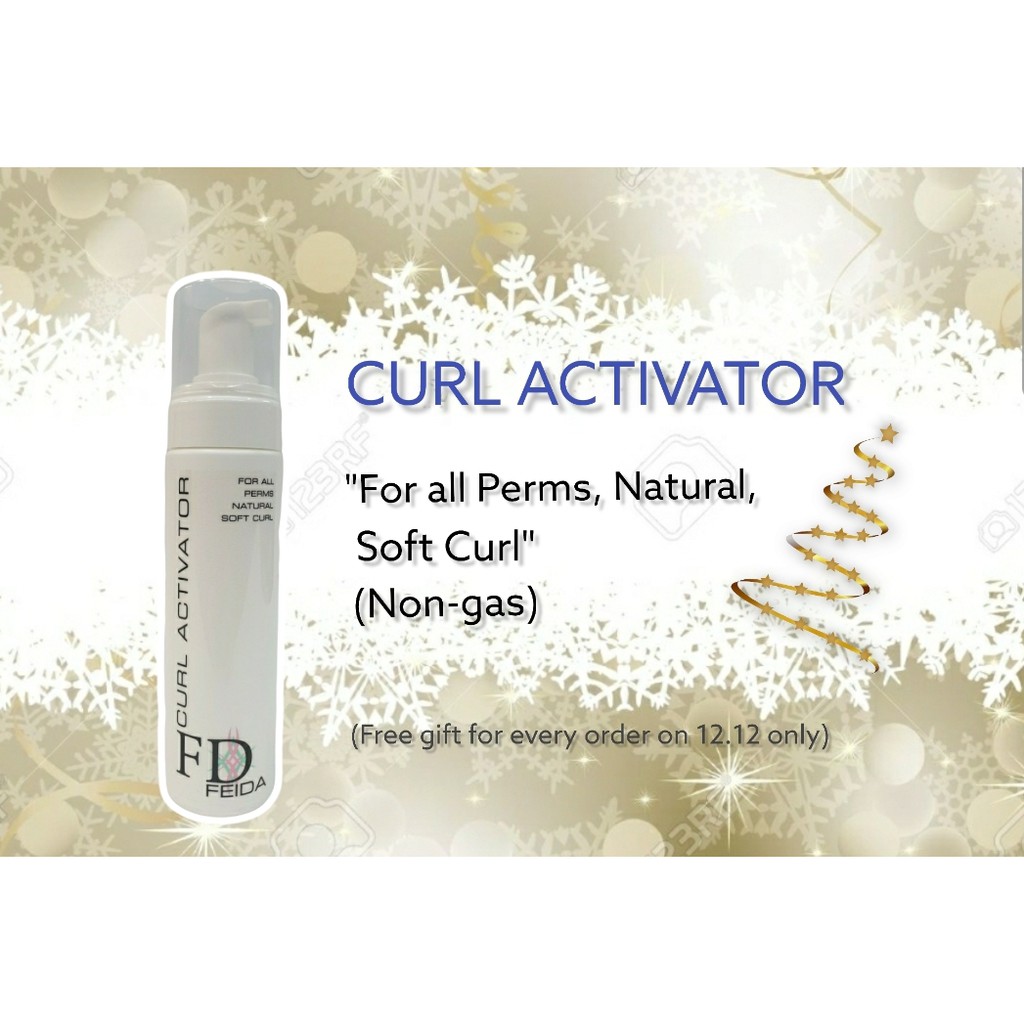 FD Curl Activator Soft Curl Mousse 215ml new formula (non-gas) | Shopee ...