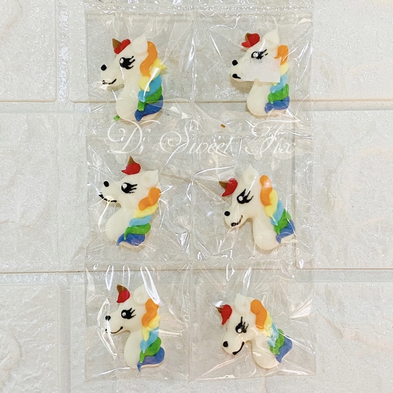 Royal Icing Topper 6 pcs | Shopee Malaysia