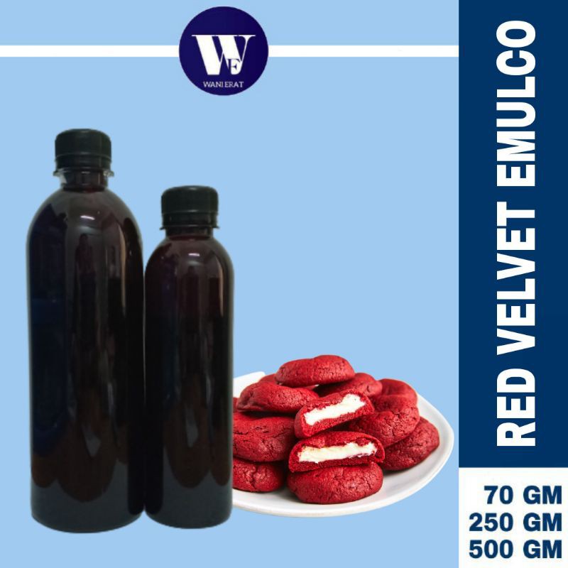RED VELVET EMULCO | PERISA DONUT RED VELVET | BAKING FLAVORING | Shopee ...