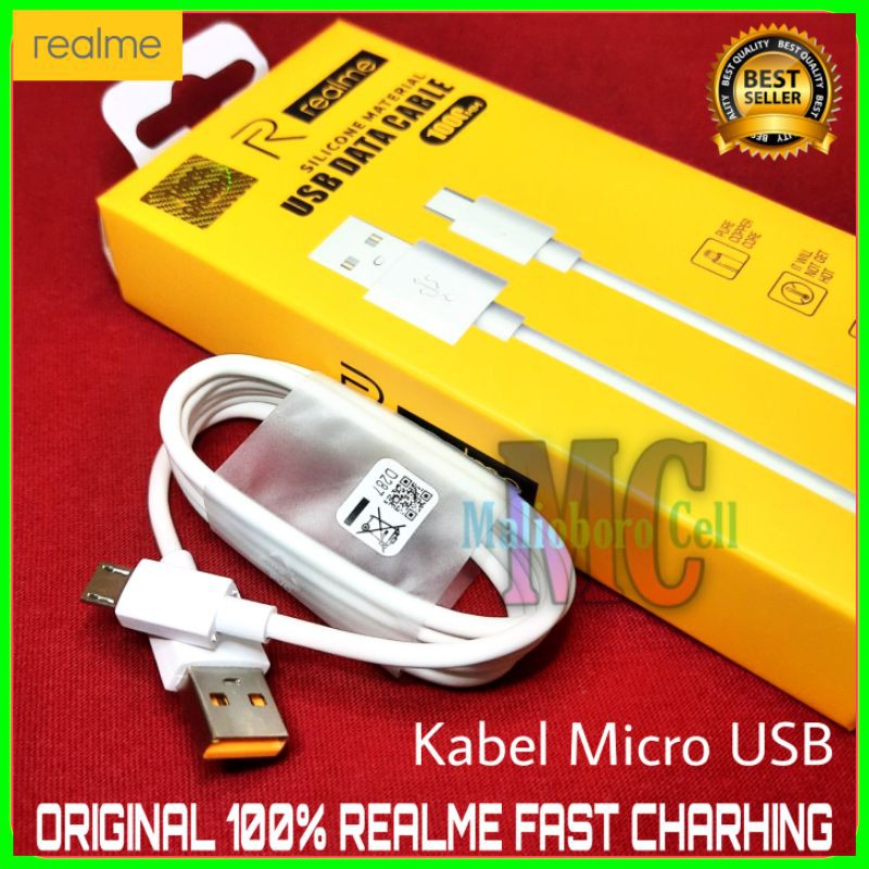 Realme 5s 5i Data Cable 5i Fast Charging Micro USB 100% ORIGINAL ...