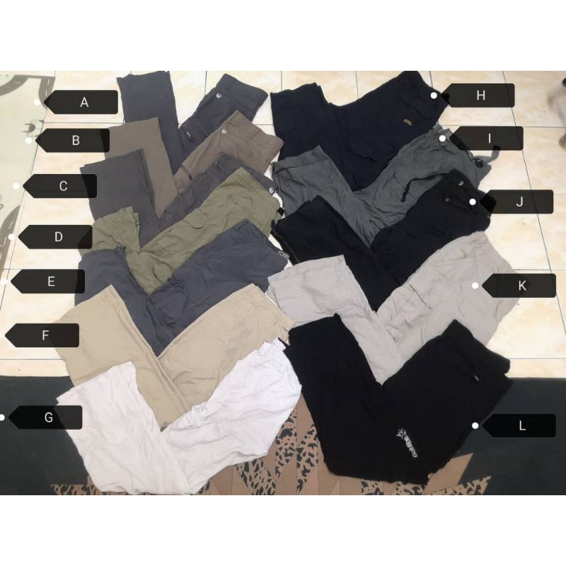 SELUAR CARGO/HIKING/OUTDOOR (BUNDLE) | Shopee Malaysia