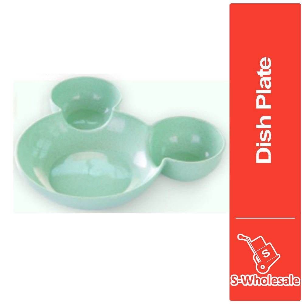 S-wholesale Kid Mickey Bowl Dishes Cartoon Lunch Box Infant Baby Rice ...