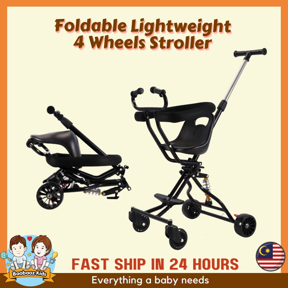 Baobaoz Baby Foldable Magic Stroller Ultra Lightweight 4 Wheels ...