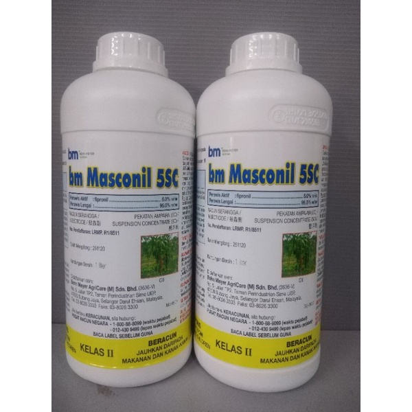BM MASCONIL 5SC 1liter, sama Regent, Finil, Rainnil, Regain, Chalcid ...