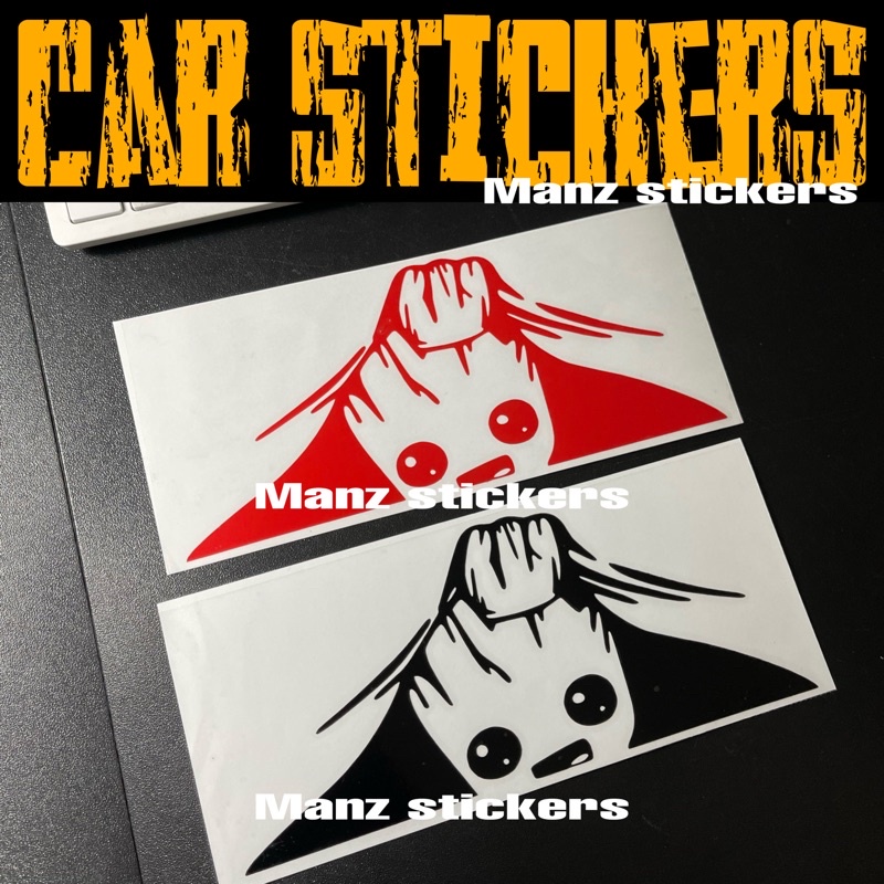 [24HOURS SHIP] STIKER PEEKING GROOT / CAR STICKER PEEKING GROOT ...