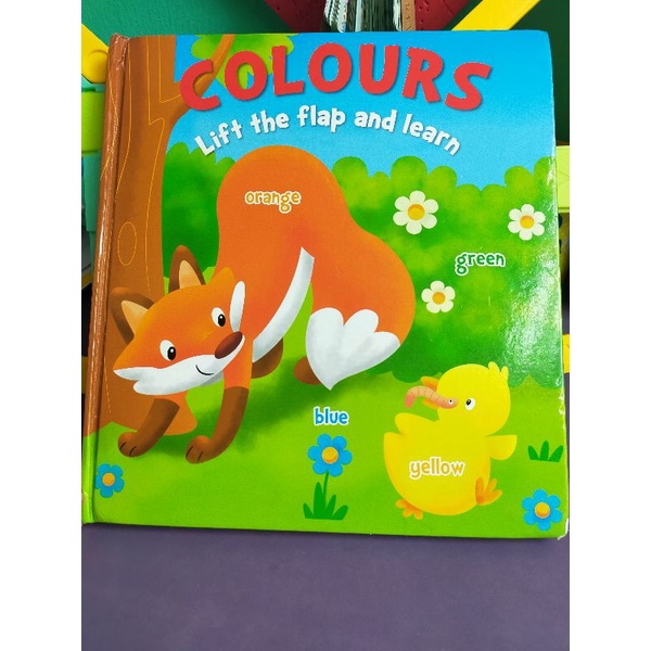 Colours Learn Lift & Flap Book | Shopee Malaysia
