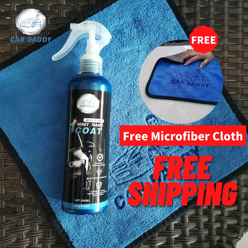 Car Daddy 1 Minit Nano Coat Coating Spray Car Polish Coating Cermin ...