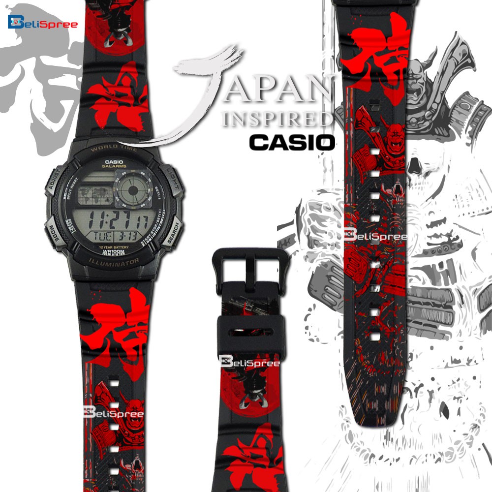 Casio AE-1000W Samurai I Special Design Japan Limited Edition Resin ...