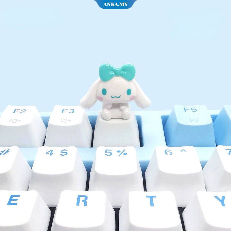 Cinnamoroll dog backlit cute mechanical keyboard PBT keycap ESC key DIY ...