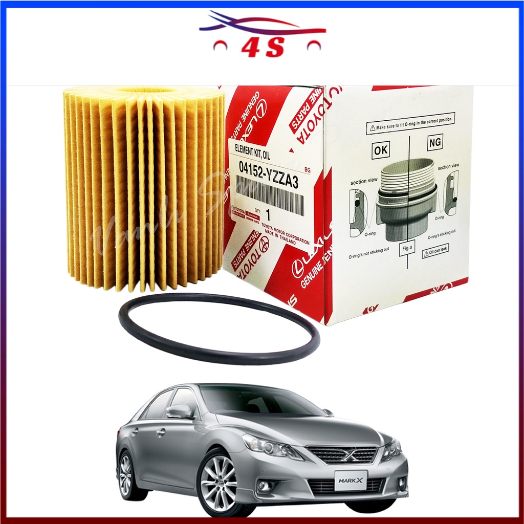 Toyota Genuine Oil Filter for Toyota Mark X, Lexus IS250, Lexus GS300 ...
