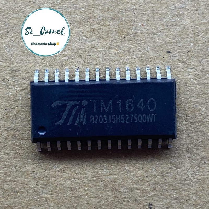🔥READY STOCK🔥 TM 1640 TM1640 SOP-28 LED Display Driver IC Chip | Shopee ...
