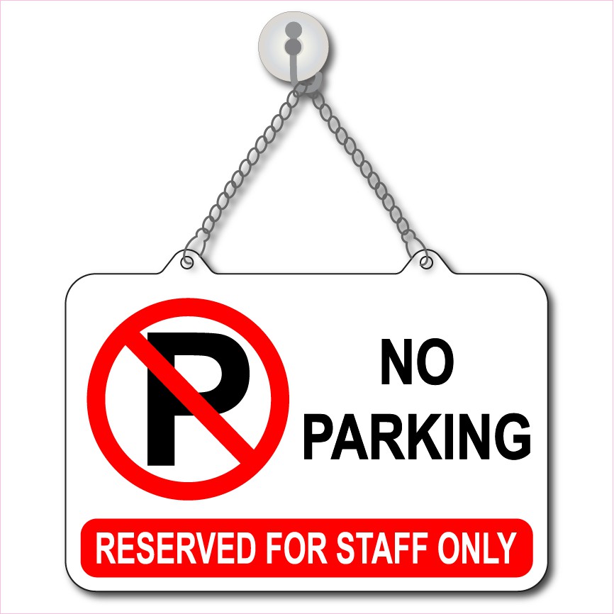 NO PARKING RESERVED FOR STAFF PP SIGN BOARD PP SIGH BOARD, SIZE ...
