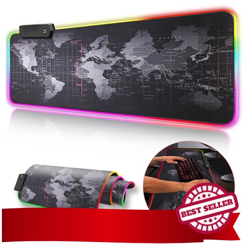 Best Seller [ Local Ready Stock ] Design World Map RGB Lightning Gaming ...
