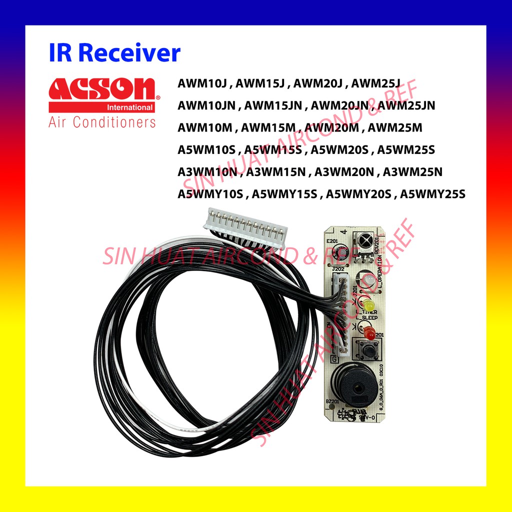 IR Receiver Sensor Acson Receiver Remote AWM10J AWM15J AWM10JN AWM15JN ...
