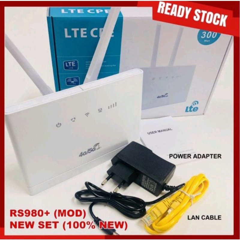 🔥RS980+ MODEM Modified Unlocked🔥4G LTE WiFi Modem CPE Router Home ... 🔥RS980+ MODEM Modified Unlocked🔥4G LTE WiFi Modem CPE Router Home ...
