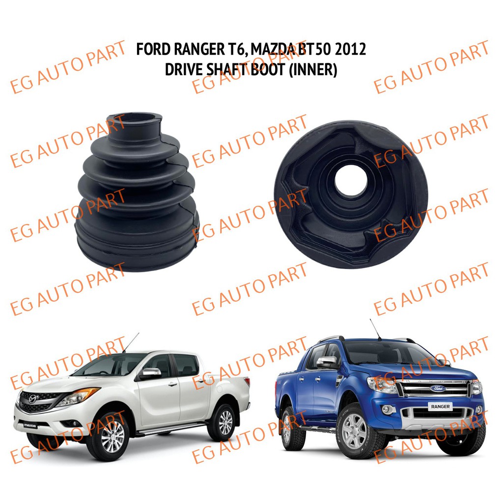 (PREMIUM QUALITY) DRIVE SHAFT BOOT COVER INNER/OUTER FORD RANGER T6 ...