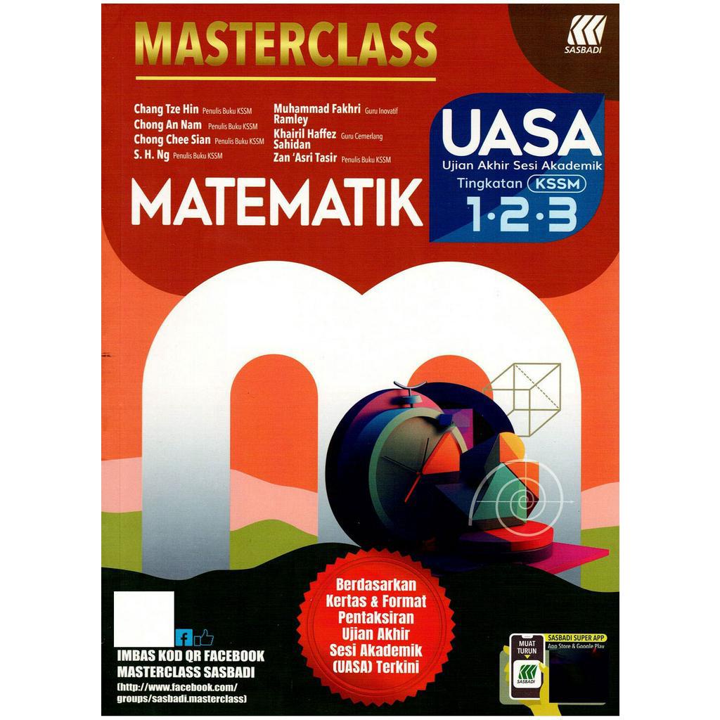 [ADM] BUKU RUJUKAN : MASTERCLASS UASA KSSM TINGKATAN 1.2.3 -SASBADI | Shopee Malaysia
