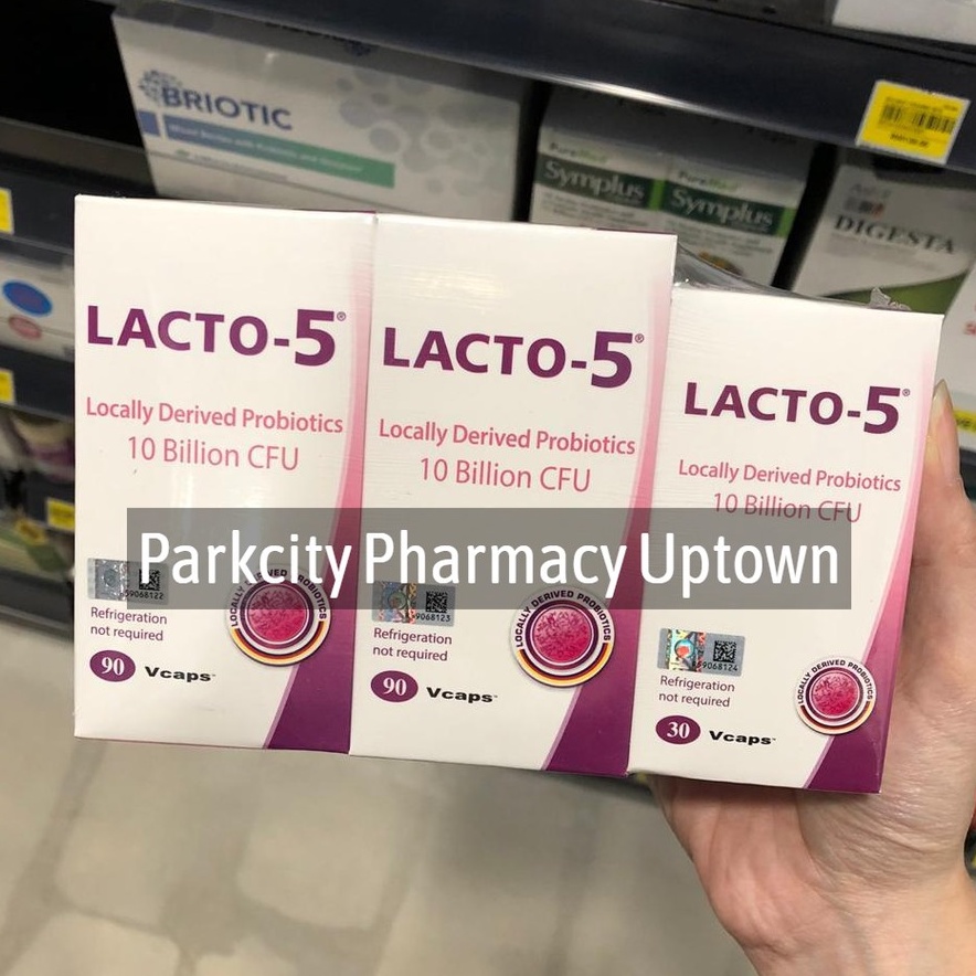 *Fragile* Lacto-5 Probiotics Vegetable Capsules 90s x 2 Bottles + 30s ...