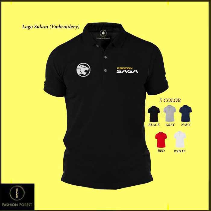 Polo T-Shirt Classic Proton Saga Style Sportswear Streetwear Sulam ...