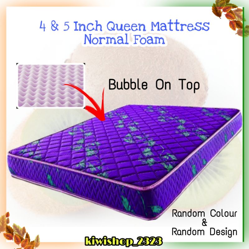 ⭐1 ORDER 💥 1 💥UNIT ⭐Queen Mattress Foam 4 & 5 Inches / Tilam Kelamin ...