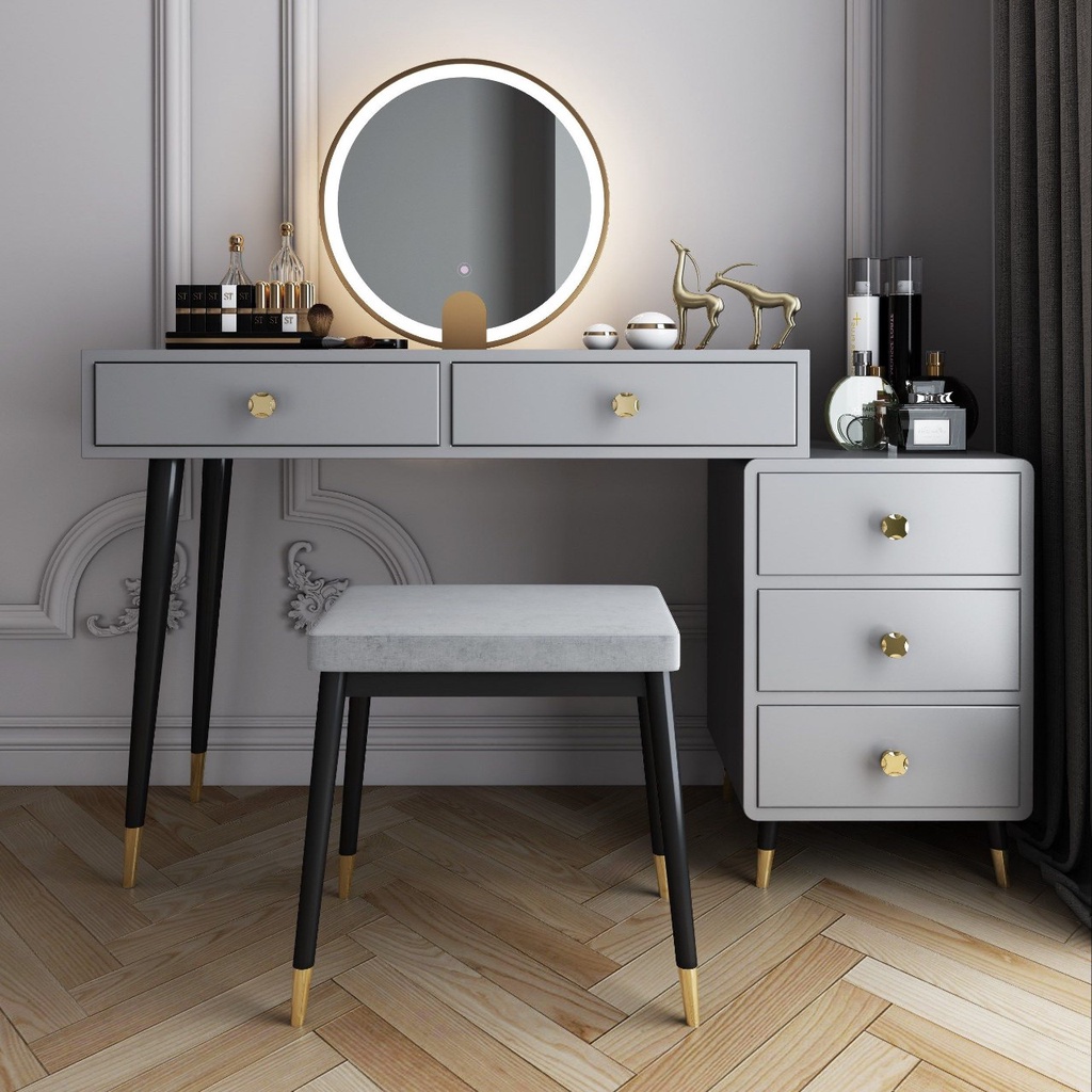 [PRE ORDER] COLIN Dressing Table Luxury Northern Style Dresser with ...