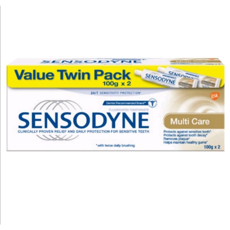(Best Deal Promotion) SENSODYNE Toothpaste Value Twin Pack (2 x 100g ...