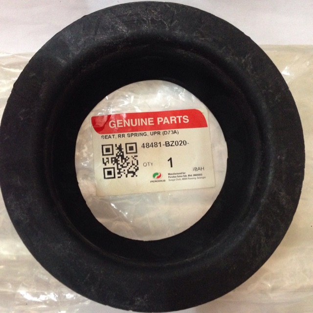 PERODUA REAR COIL SPRING RUBBER GETAH SPRING BELAKANG MYVI | Shopee ...