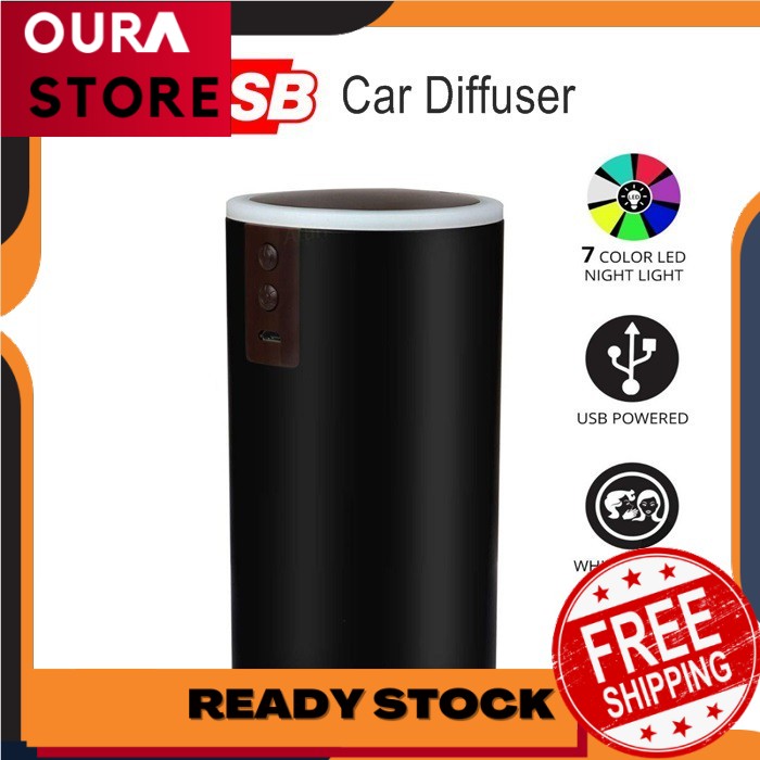 🔥Ready Stock🔥 Viral Quality USB Mini Humidifier Essential Oil Aroma ...