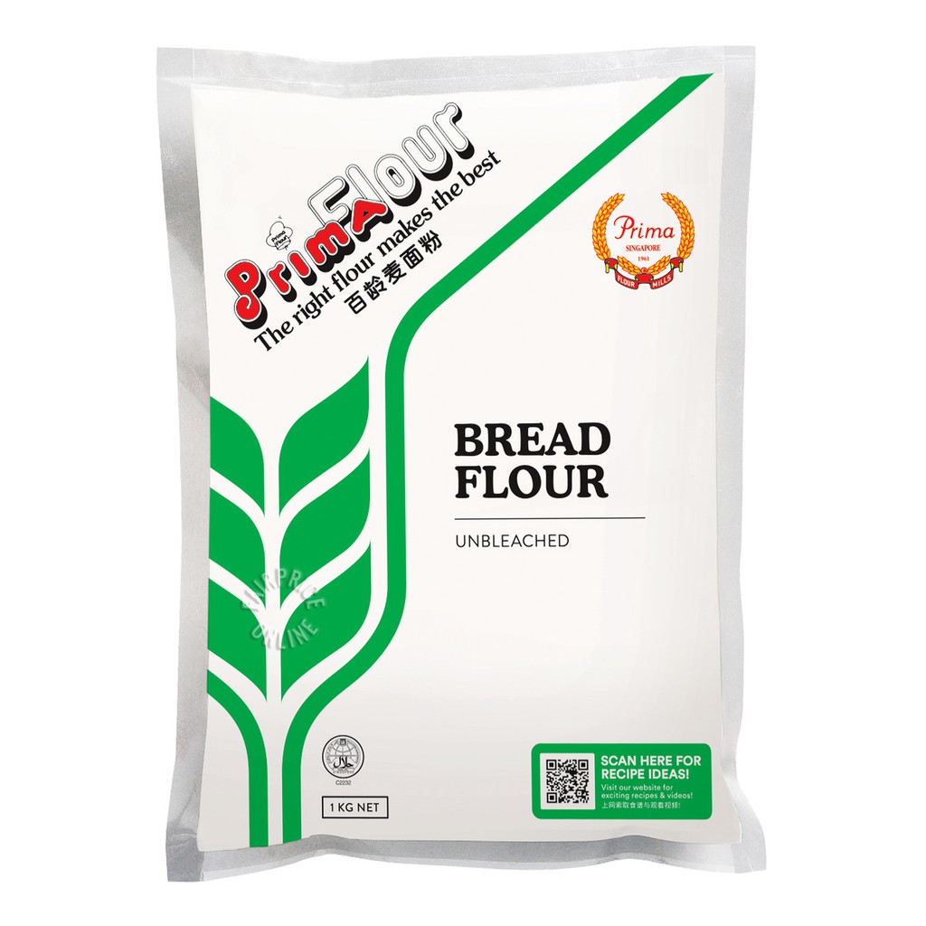 Prima Flour PrimaFLour Bread Flour - Bread Flour - 1KG | Shopee Malaysia