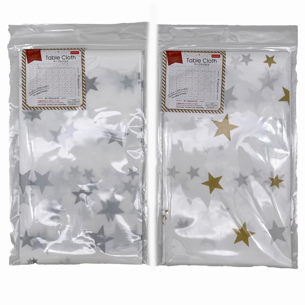 DAISO Classic Star Pattern Tablecloth | Shopee Malaysia
