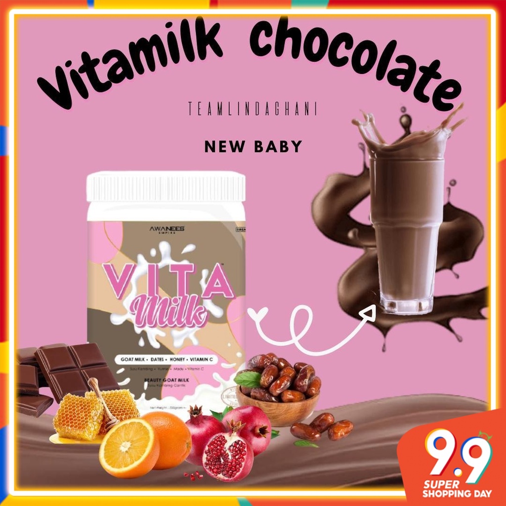 ORIGINAL HQ 100% VITAMILK BOOSTER VIRAL VITA MILK CHOCOLATE STRAWBERRY ...