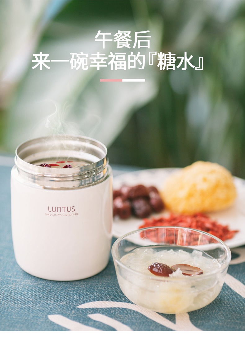 Japan ASVEL Luntus Stainless Steel Insulated Food Pot/ Food Jar Lunch ...
