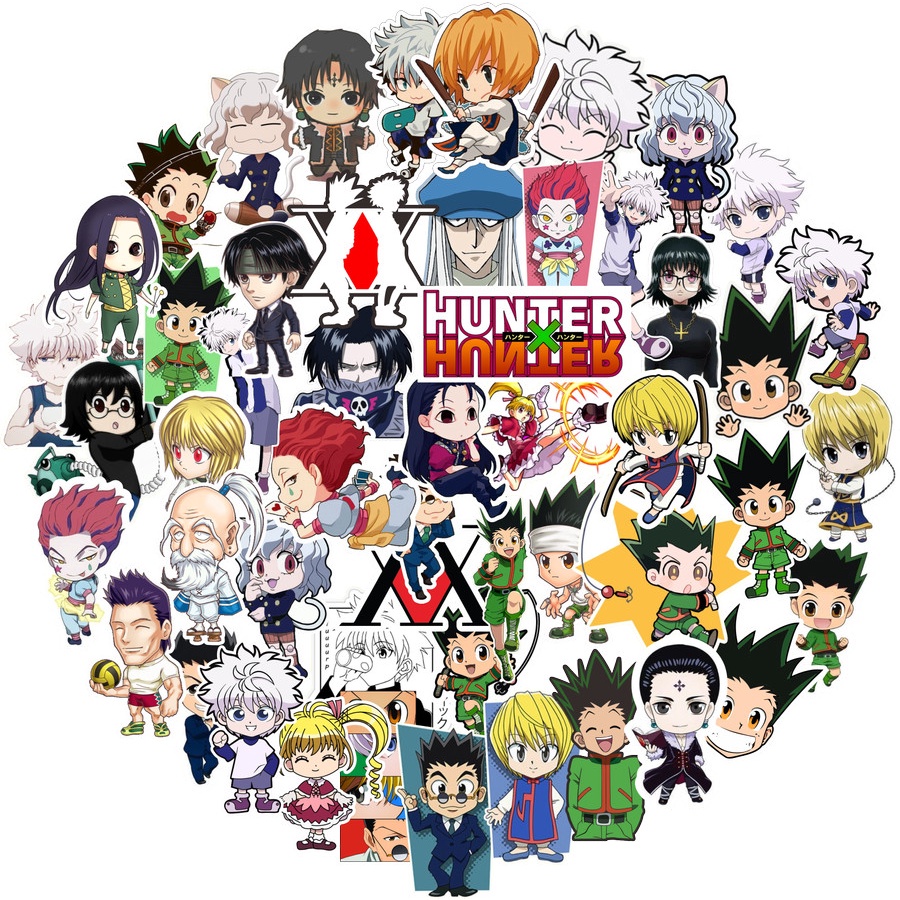 Hunter X Hunter HXH Anime Stickers Package | Shopee Malaysia