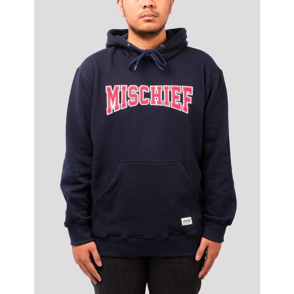 Mischief Denim - New College (Navy) | Shopee Malaysia