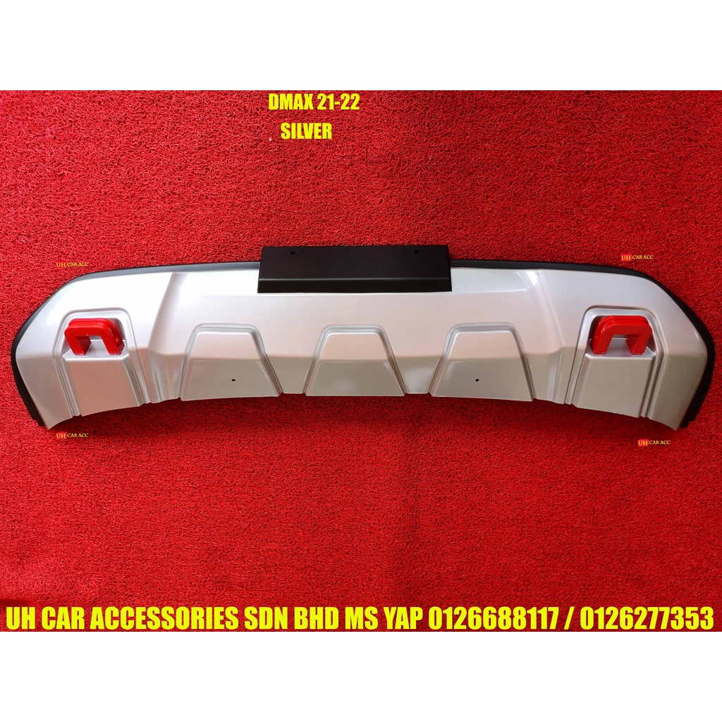 ISUZU DMAX D-MAX 2021 2022 FRONT BUMPER GUARD PROTECTOR COVER | Shopee ...