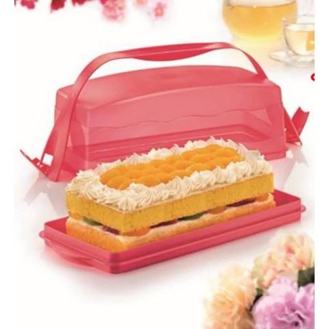 Tupperware Cake Taker - Delightful Carrier 4L Beal Kek Tupperware Bekas ...