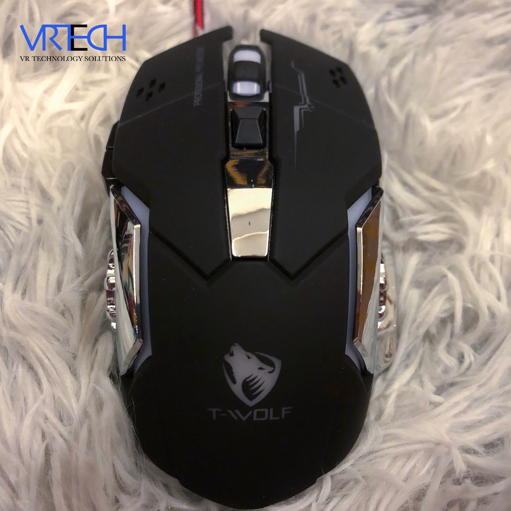 Gaming Mouse Lightning Mouse V6 Mice USB Wired Light Machinery Computer ...