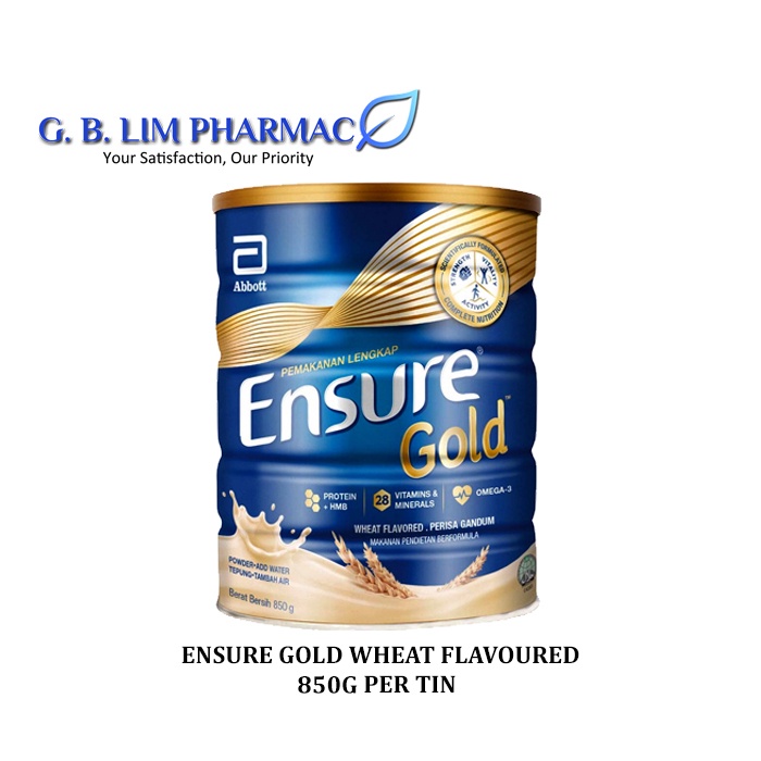 Ensure Gold Adult Complete Nutrition Wheat 850GM One Tin | Shopee Malaysia