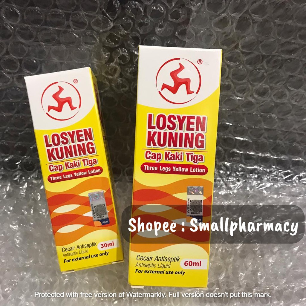 Three Legs Yellow Lotion 30ml / 60ml | Shopee Malaysia