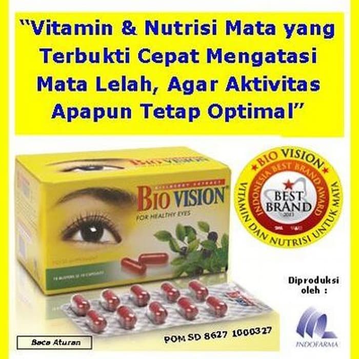 Biovision 10 Capsules Of Eye Vitamins Bio Vision Multivitamin Eye ...