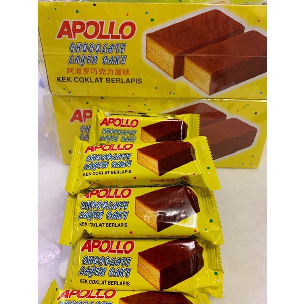 Apollo Chocolate Layer Cake (24pcsx1) | Shopee Malaysia