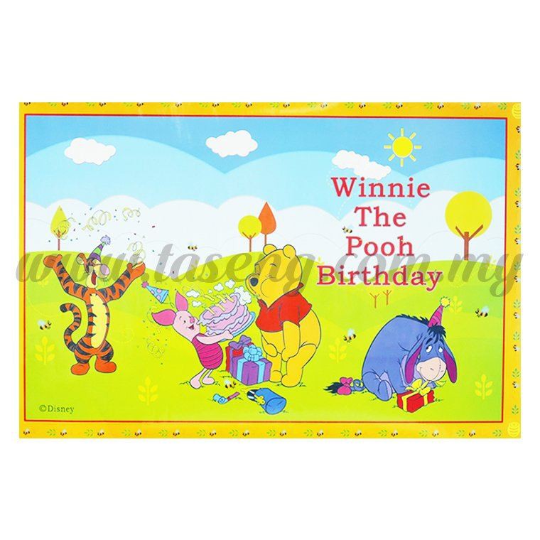Party Decorate - Poster Winnie The Pooh | Shopee Malaysia