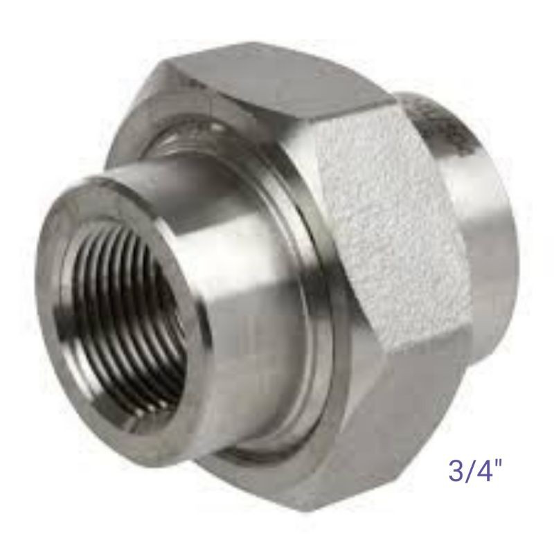 Stainless Steel SUS304 UNION Pipe Fitting ( 3/4" ) | Shopee Malaysia