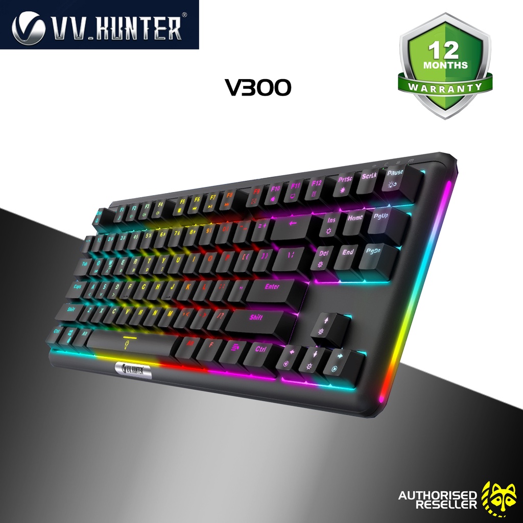 VV.HUNTER V300 RGB Mechanical Gaming Keyboard (non-wireless version ...