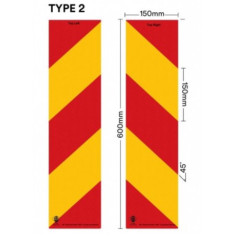 Diamond Lorry Reflect Sticker (6'' x 24'') | Shopee Malaysia