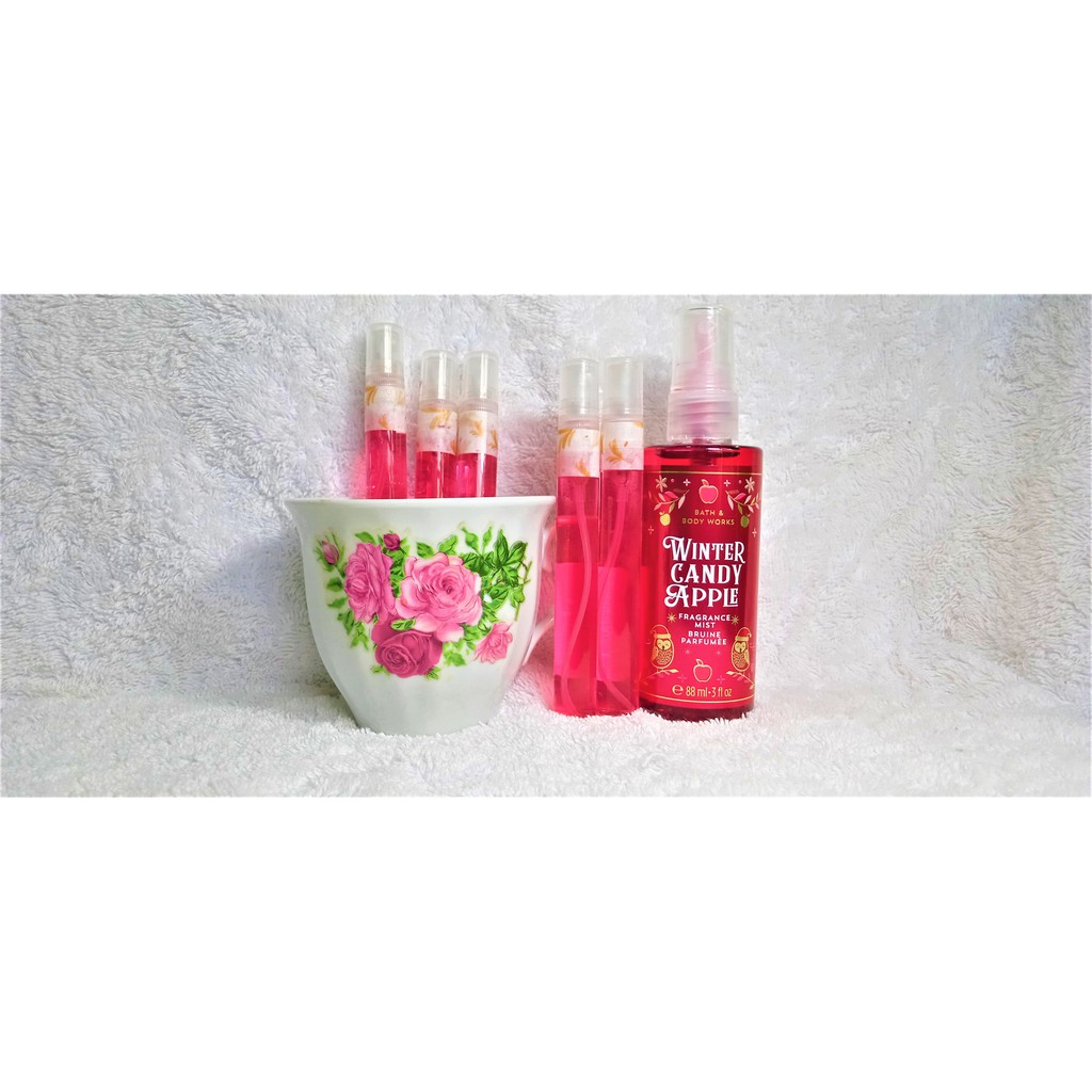 TRIAL/REPACK/DECANTS/SAMPLE (+-10ML/G) – BATH & BODY WORKS – BODY MIST ...