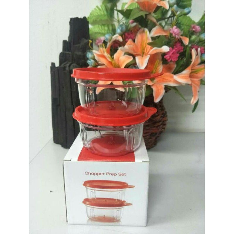 Tupperware Chopper Prep Set with gift bix(2)pcs📌 Limited release 📌 ...