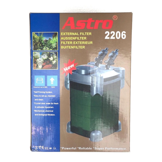 Astro External Canister Filter 2206 ( 700L/Hour ) | Shopee Malaysia