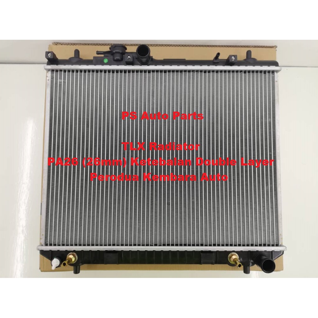 Radiator Perodua Kembara Auto Tangki Air Kereta Ketebalan PA26 Double ...