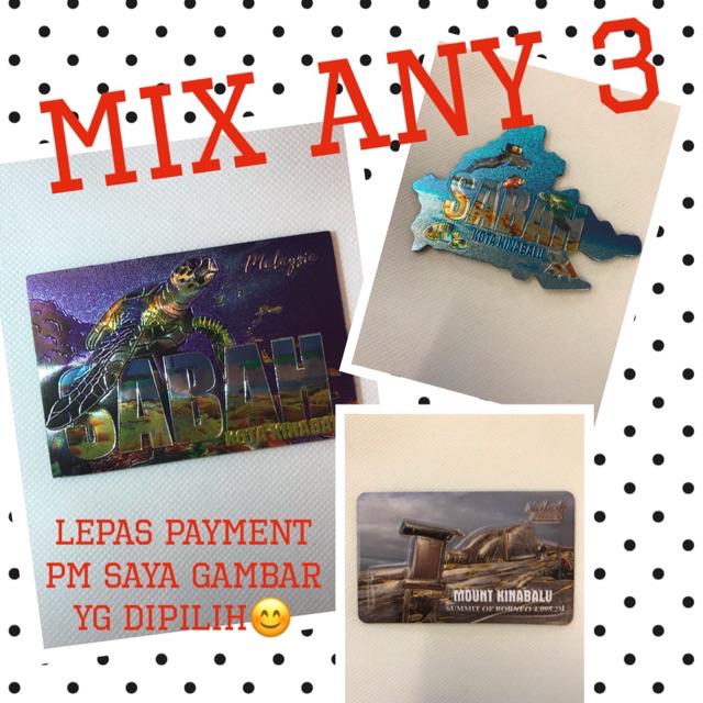 Fridge magnet sabah souvenir sabah borneo magnet peti ais | Shopee Malaysia